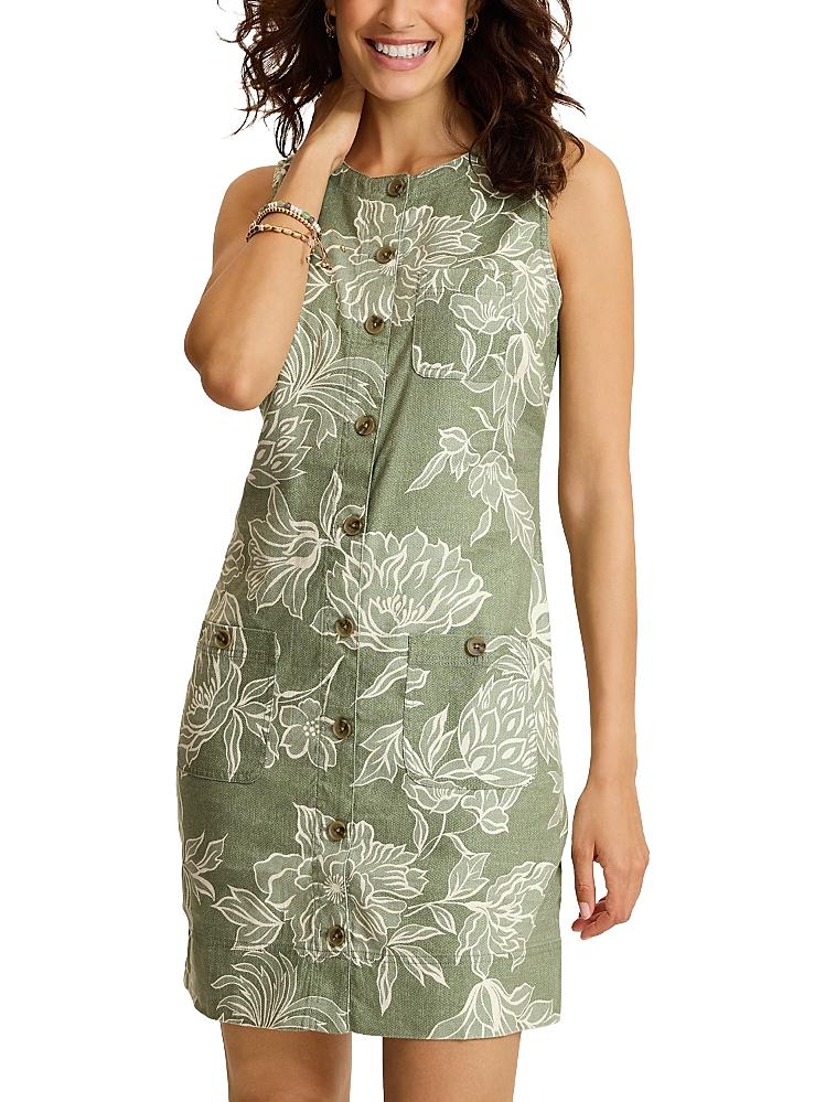 TOMMY BAHAMA Tommy Bahama Palmadora Sleeveless Mini Dress